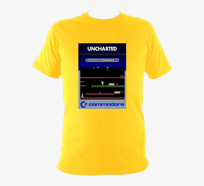 Gaming Commodore Modern 'c64 Uncharted' Super Soft - 595x680 PNG ...