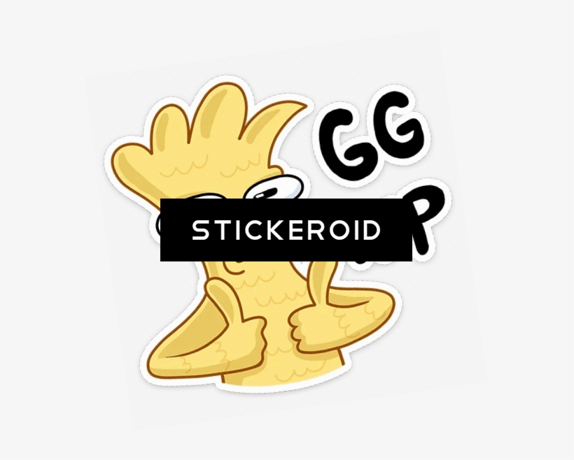 Стикер Gg Wp - 577x578 PNG Download - PNGkit