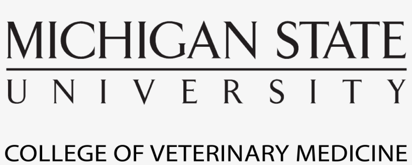 Cvm-msu Wordmark Black Text White Background Stacked - 3448x1307 PNG ...