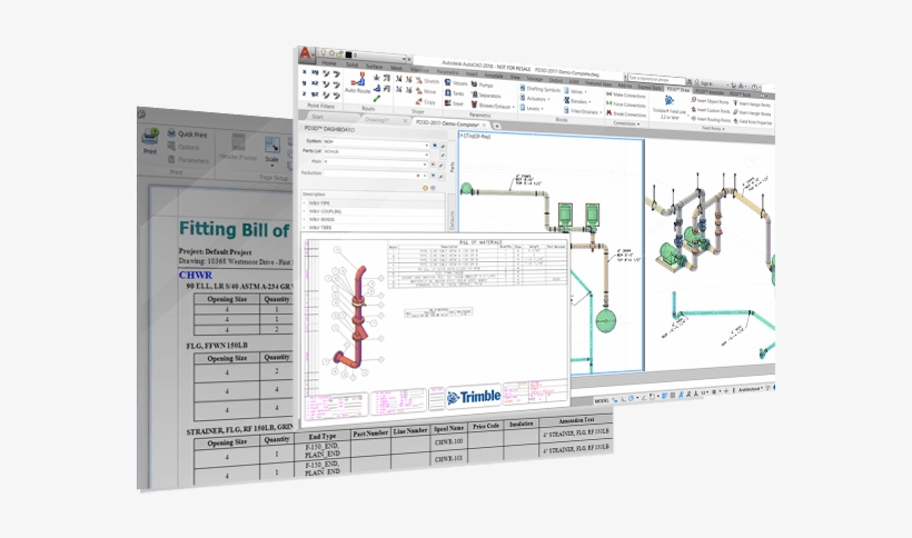 The Ultimate Detailing Software For Mechanical, Piping - 600x539 PNG ...