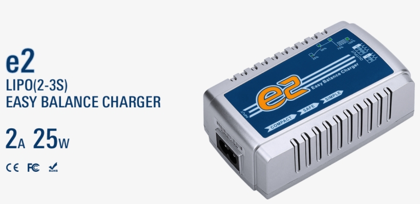 Ev-peak E2 25w 2a Rc Balance Charger Banner - 1282x534 PNG Download ...