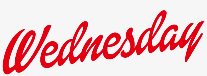 Download Transparent Wednesday Logo Design Png - Sunday Png - PNGkit