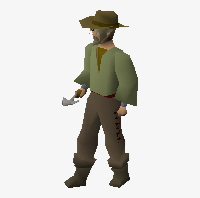 Master Farmer - Runescape Farming Npc - 314x730 PNG Download - PNGkit