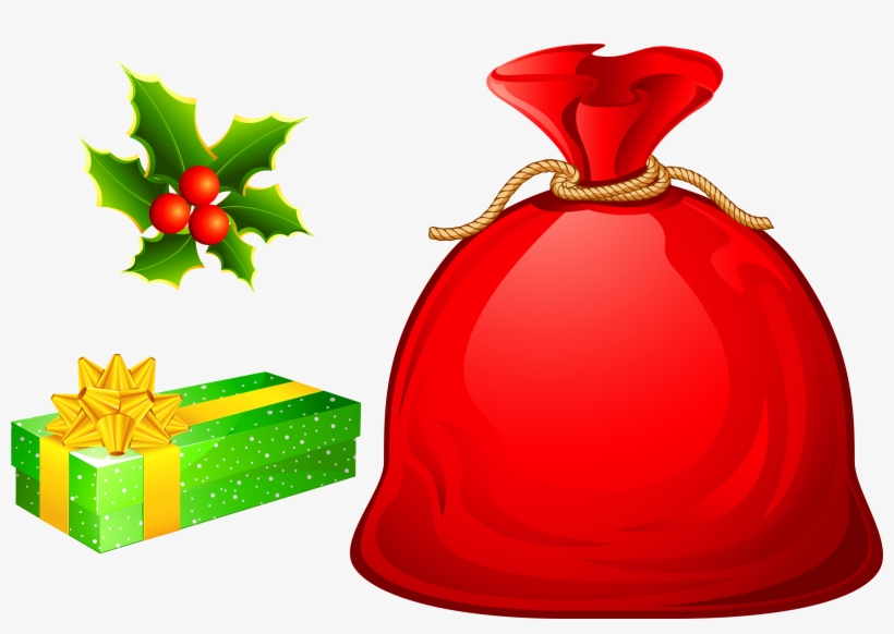 Santa Bag Png - 3858x2617 PNG Download - PNGkit