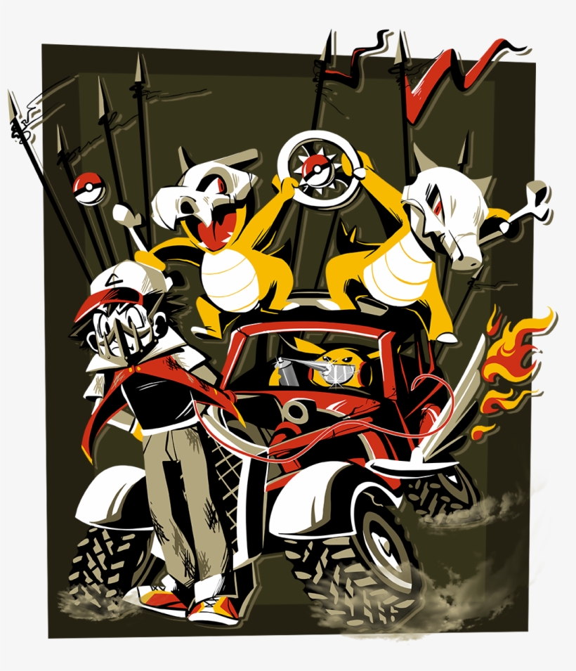 Fury Route By Kuitsuku - Pokemon Mad Max - 1100x1200 PNG Download - PNGkit