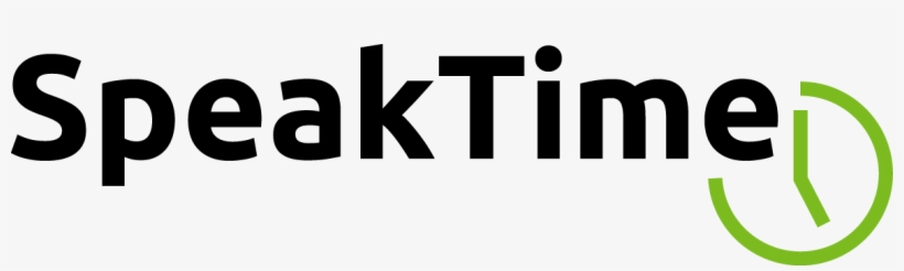 Speak Time - 1181x298 PNG Download - PNGkit