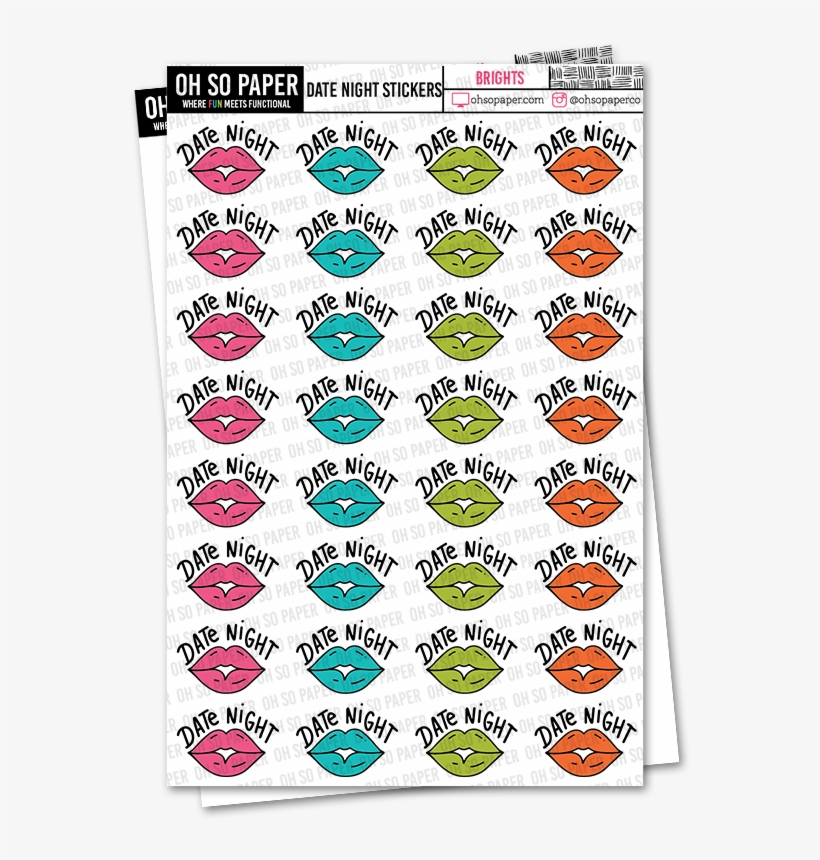 Download Transparent Date Night Stickers - PNGkit