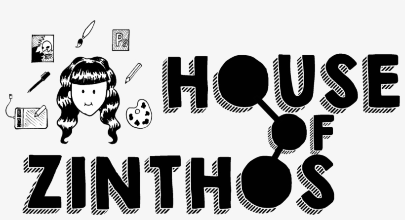 House Of Zinthos Art Illustration Design Logo - 1500x569 PNG Download ...