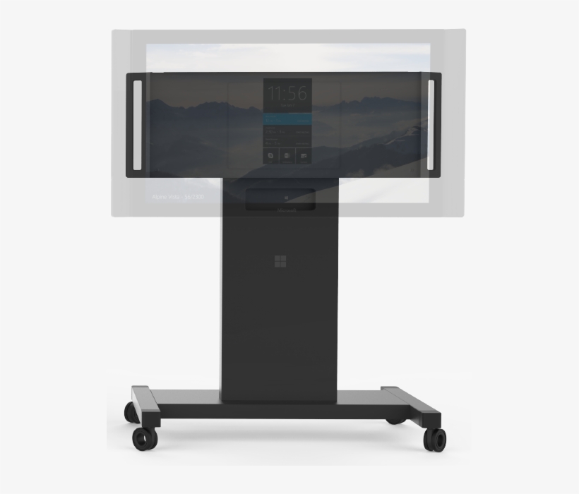 Microsoft Surface Hub 55" Rolling Stand - 517x620 PNG Download - PNGkit