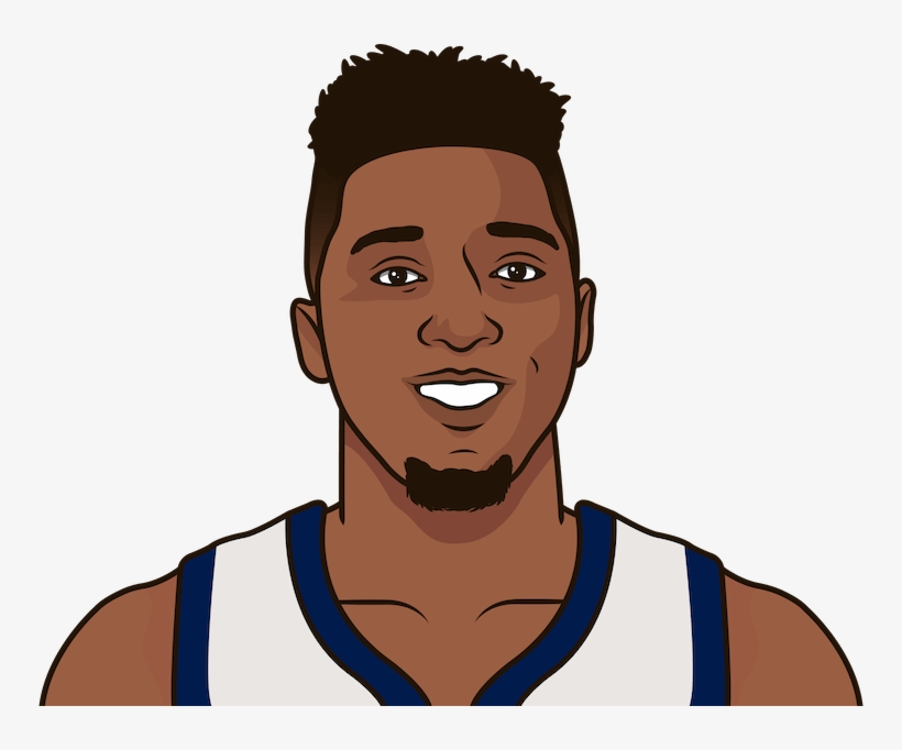 Donovan Mitchell Has Put Up - 750x602 PNG Download - PNGkit