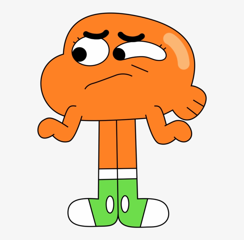 Darwin Watterson Png - 600x744 PNG Download - PNGkit