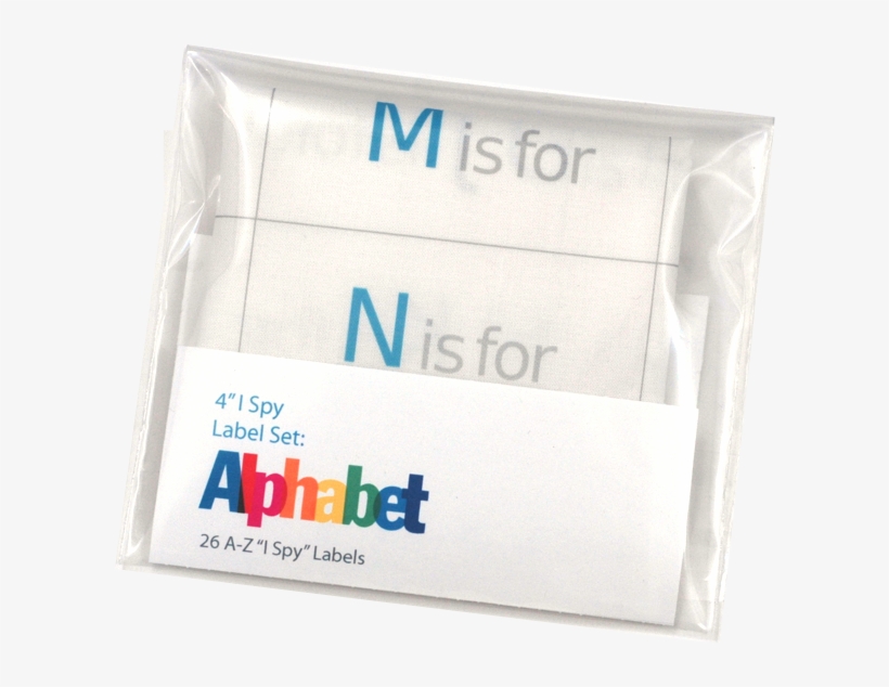 Image Of 4" I Spy Labels - 640x640 PNG Download - PNGkit