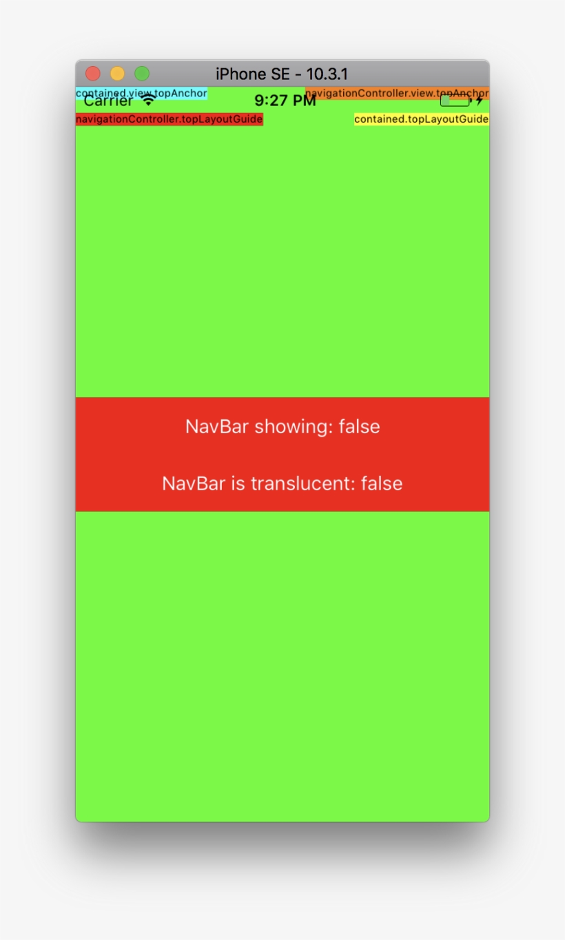 When We Have A Translucent Navigation Bar, Our Contained - 800x1306 PNG ...
