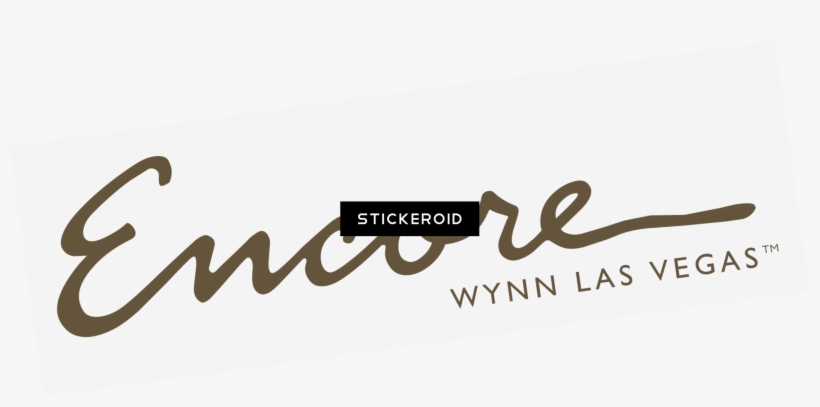 Download Transparent Encore Wynn Las Vegas Logo - PNGkit