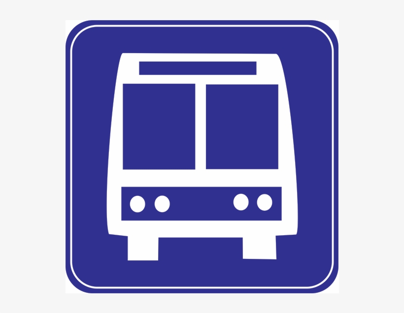 Parada De Autobus - Señaletica De Parada De Autobus - 555x688 PNG ...