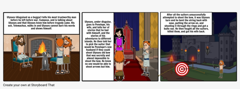 Ulysses / The Return - Cartoon - 1164x385 PNG Download - PNGkit