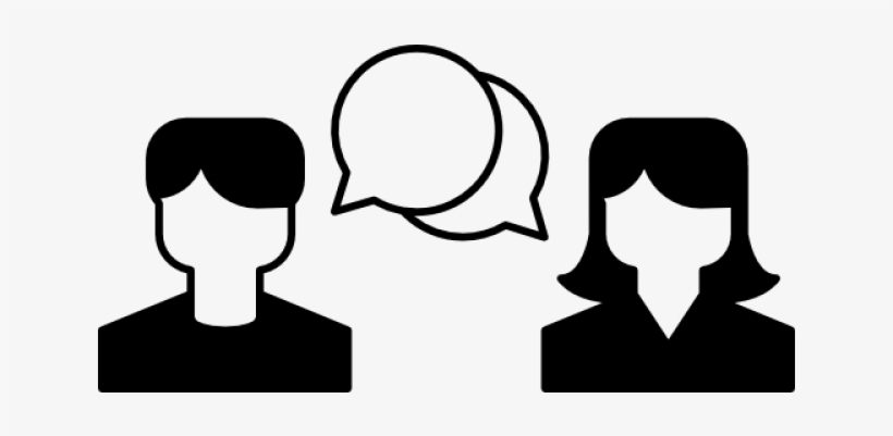 Two People Talking Png - 640x480 PNG Download - PNGkit