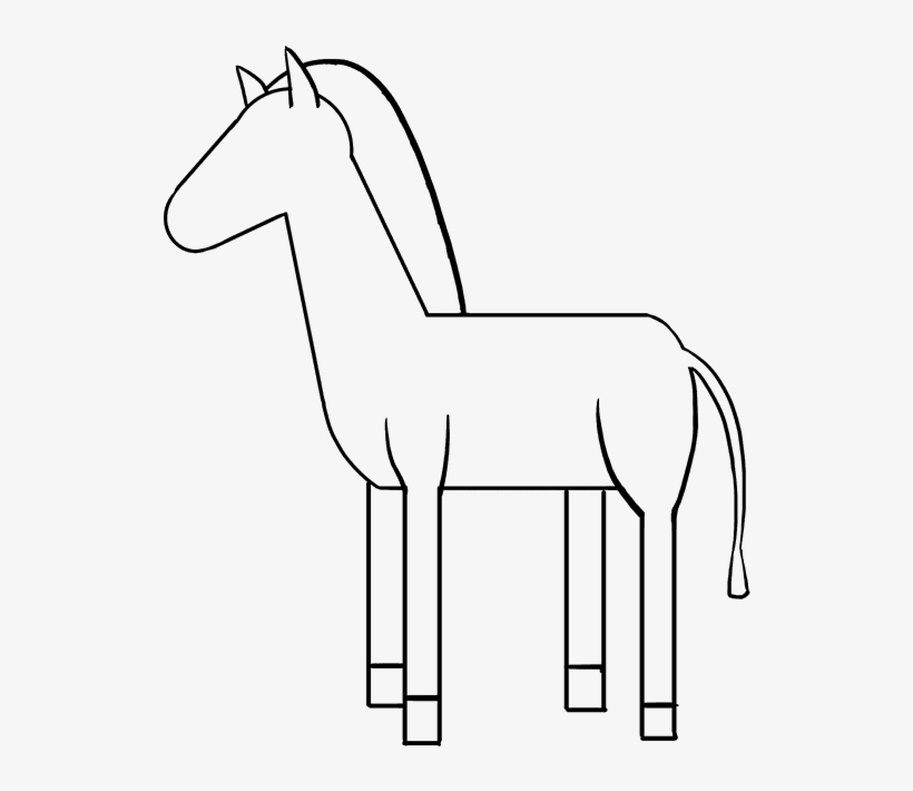 How To Draw Zebra - Draw A Zebra Ear - 680x678 PNG Download - PNGkit