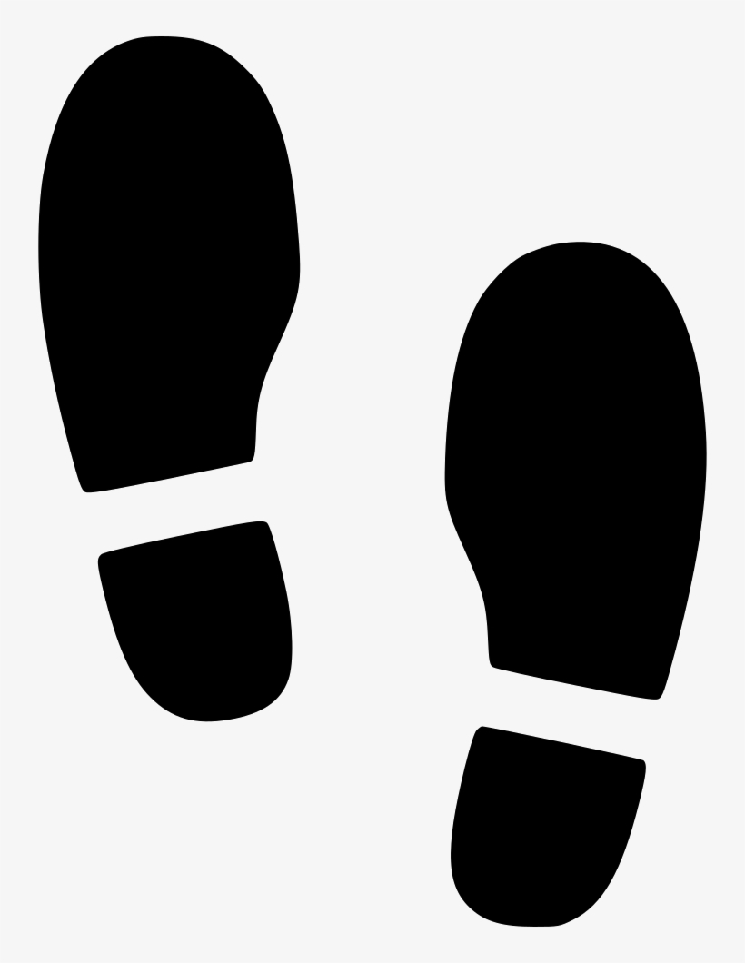 Shoes Foot Step Footsteps - Foot Step Icon Free - 736x980 PNG Download ...