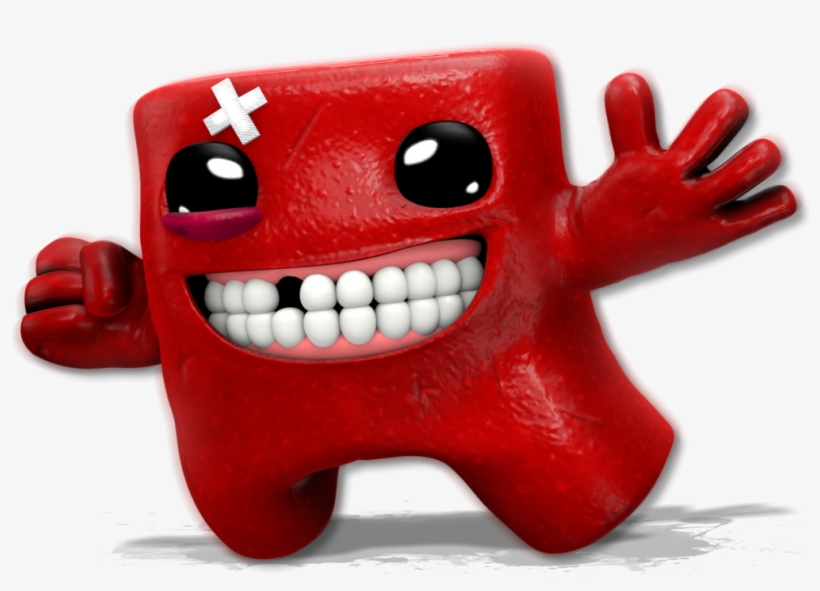Meat Boy - Super Meat Boy Render - 1024x1024 PNG Download - PNGkit