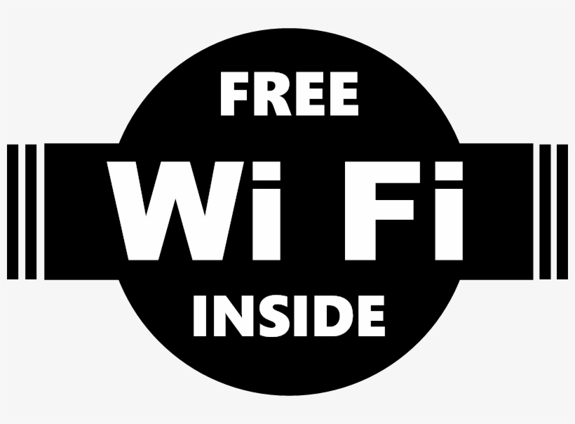 Free Wifi Inside - Sticker - 800x524 PNG Download - PNGkit