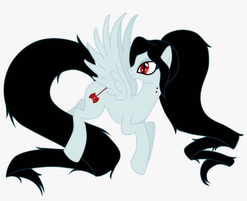 Vampire Bite Marks Png - Marceline Pony - 900x690 PNG Download - PNGkit