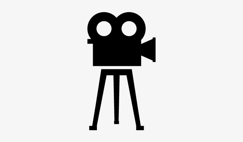 Vintage Movie Camera Vector
