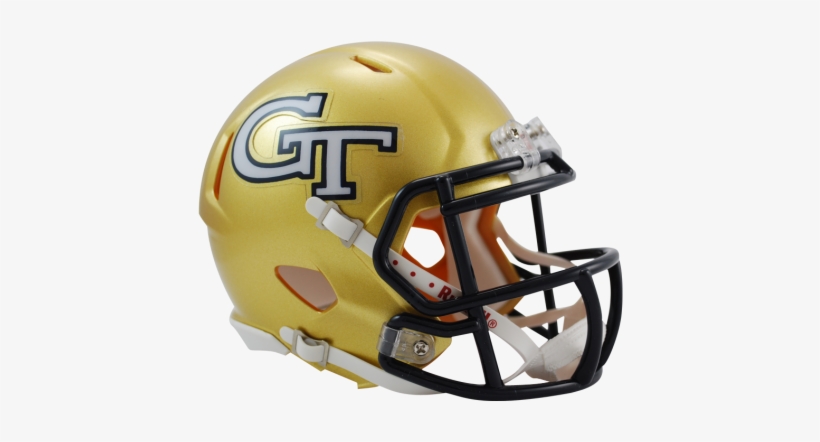 Georgia Tech Yellow Jackets Ncaa Speed Mini Helmet - Georgia Tech ...