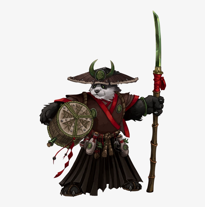 Pandaren Brewmaster - 550x798 PNG Download - PNGkit