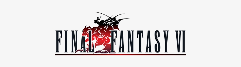 Download Transparent Final Fantasy Vi Logo - Final Fantasy 6 Title - PNGkit