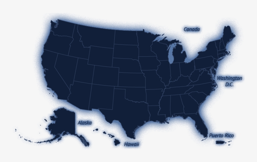 Us - Northeast Midwest South Pacific Coast - 820x436 PNG Download - PNGkit