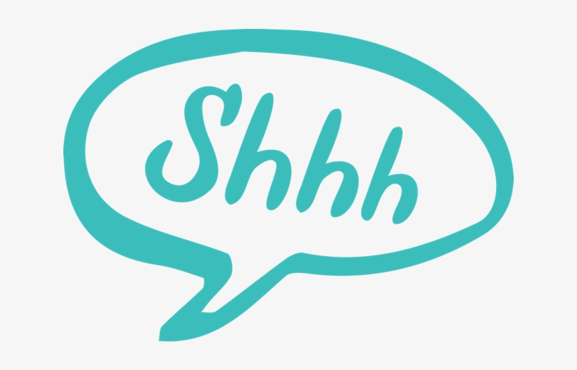 Royalty Free Shhh Clipart Retro - Calligraphy - 800x800 PNG Download ...