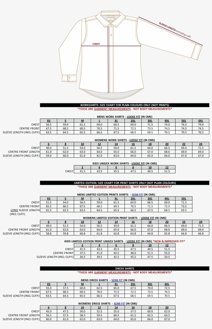 Size Chart - Paper - 1447x2048 PNG Download - PNGkit