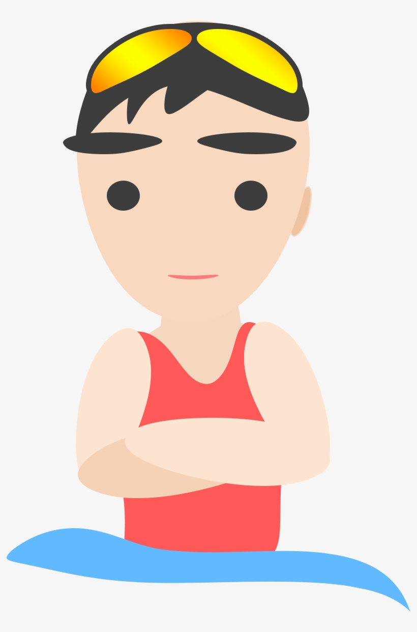Swimming Coach Cartoon - 983x1248 PNG Download - PNGkit