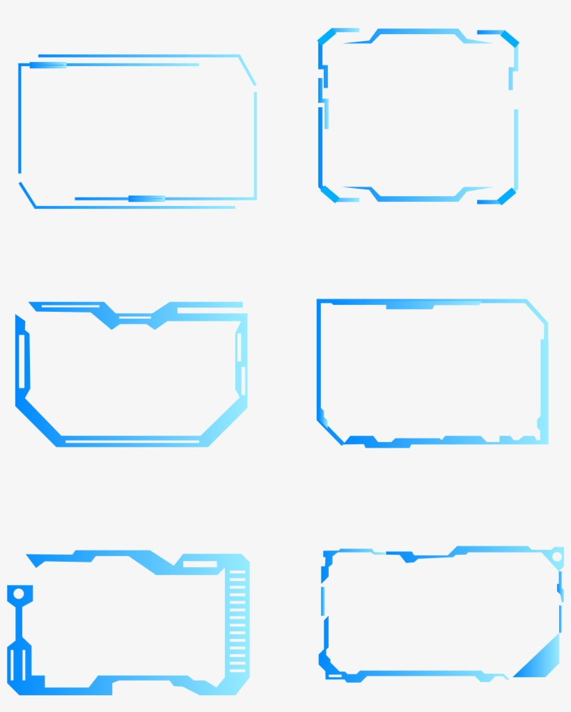 Artificial Intelligence Technology Border Gradient - Parallel ...