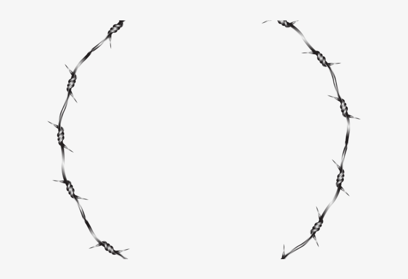 Barb Wire Clipart Border Wall - Wire Round Border - 640x480 PNG ...