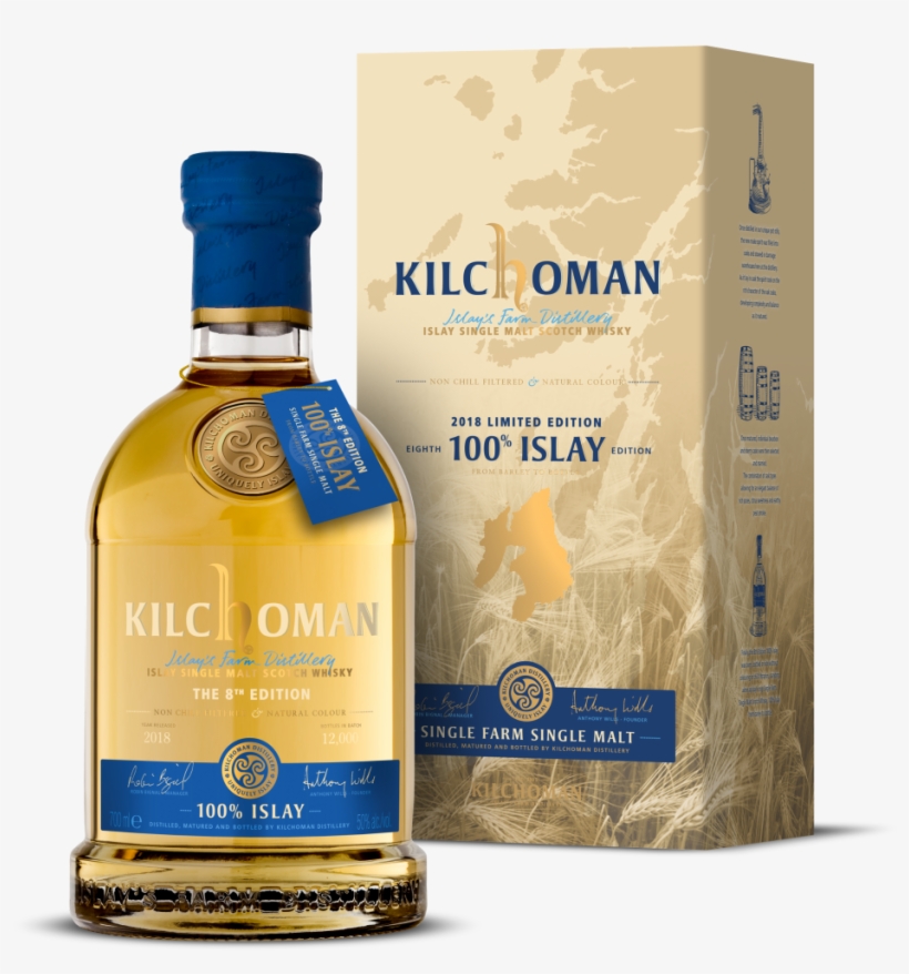 Kilchoman 100 Islay 8th Edition - 1050x1260 PNG Download - PNGkit