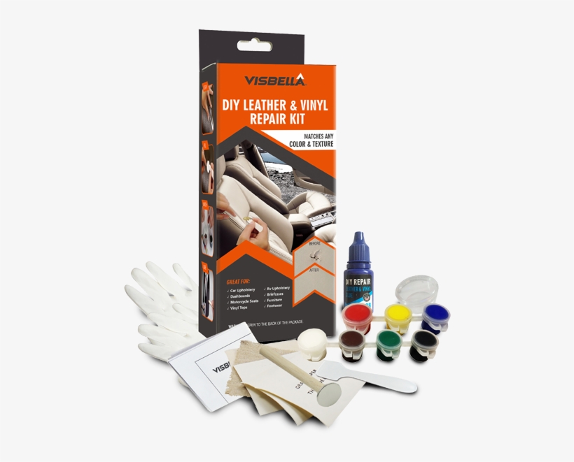 Diy Leather & Vinyl Repair Kit - 500x625 PNG Download - PNGkit