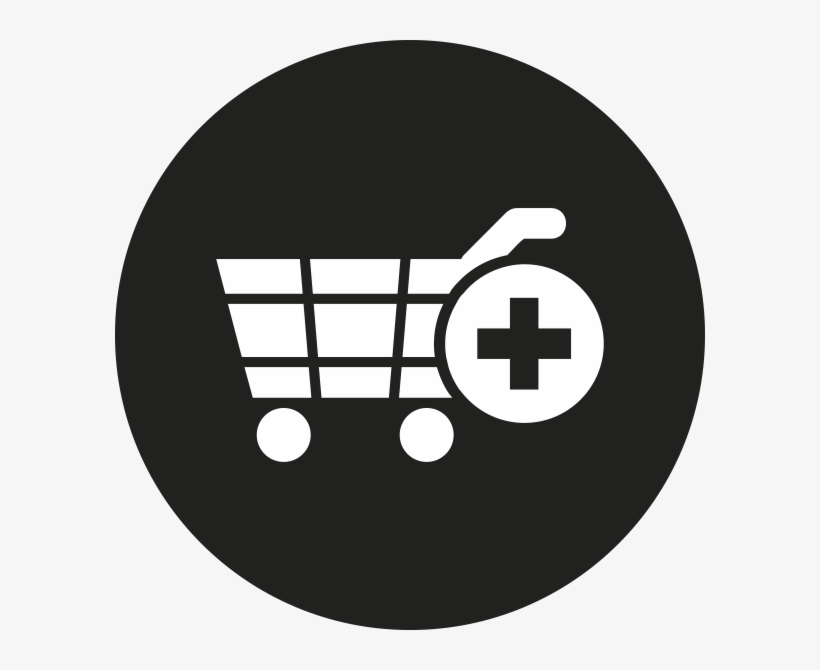 Shopping Logo Black And White - 590x590 PNG Download - PNGkit