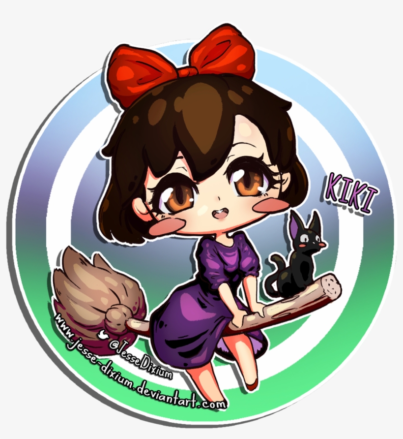 #kiki #nicky #kikithewitch #chibi #miyazaki #ghibli - Cartoon ...