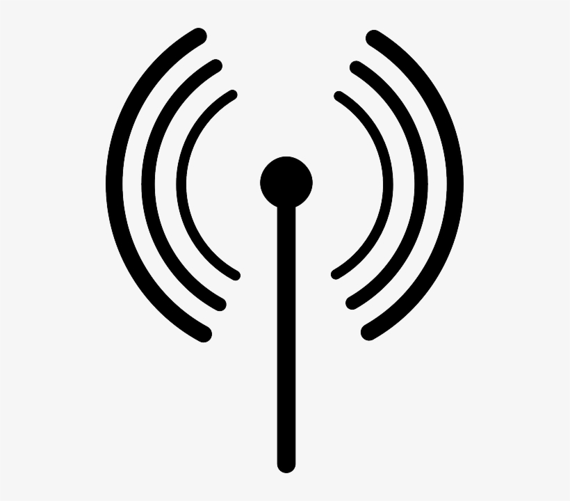 Network, Wireless, Router, Antenna, Transmission - Wifi Symbol ...