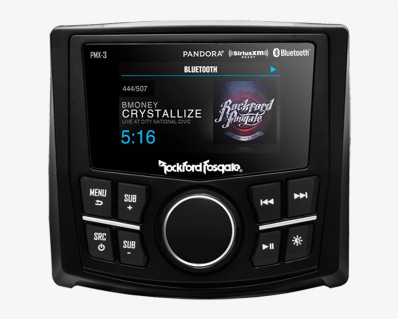 Rockford Fosgate Premium Sound System - Rockford Pmx 3 - 1000x600 PNG ...