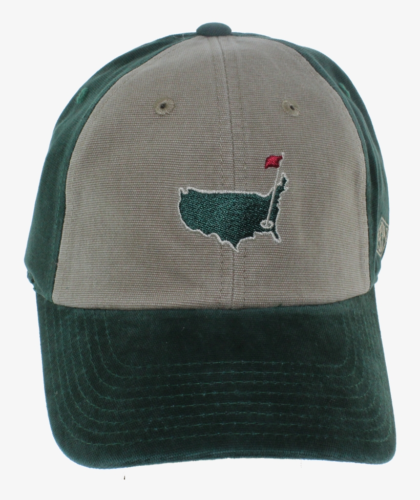 Masters 1934 Collection Green & Tan Relaxed Fit Slouch - Baseball Cap ...