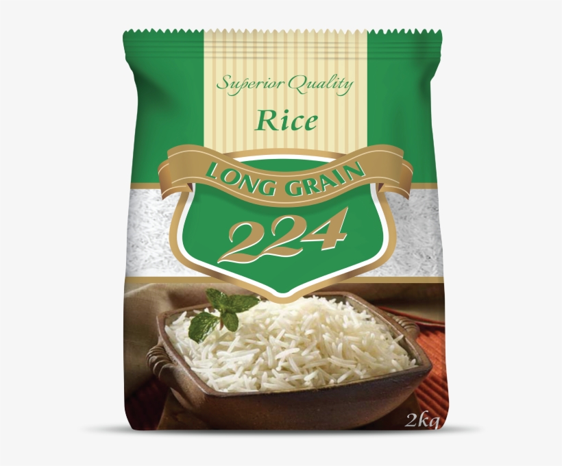 224 Long Grain Rice - Rice Foods - 600x600 PNG Download - PNGkit