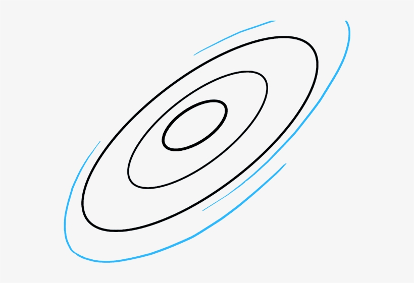 How To Draw Galaxy - Line Art - 680x678 PNG Download - PNGkit