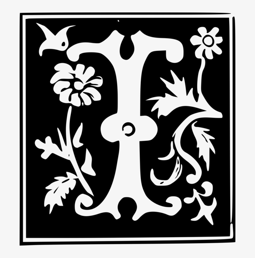 Decorative Letters Initial Download Graphic Arts - Fancy Letter I ...