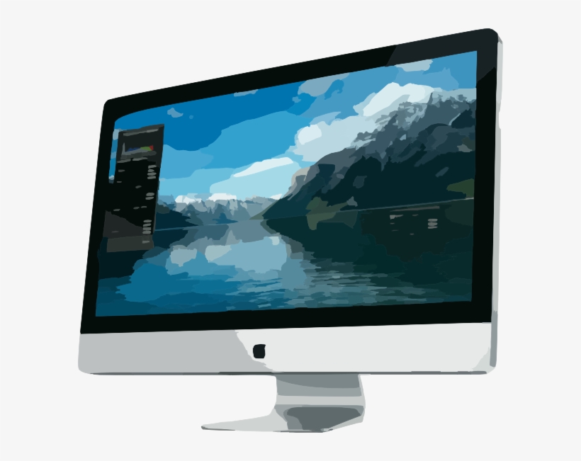 Imac 27 Inch - 600x571 PNG Download - PNGkit