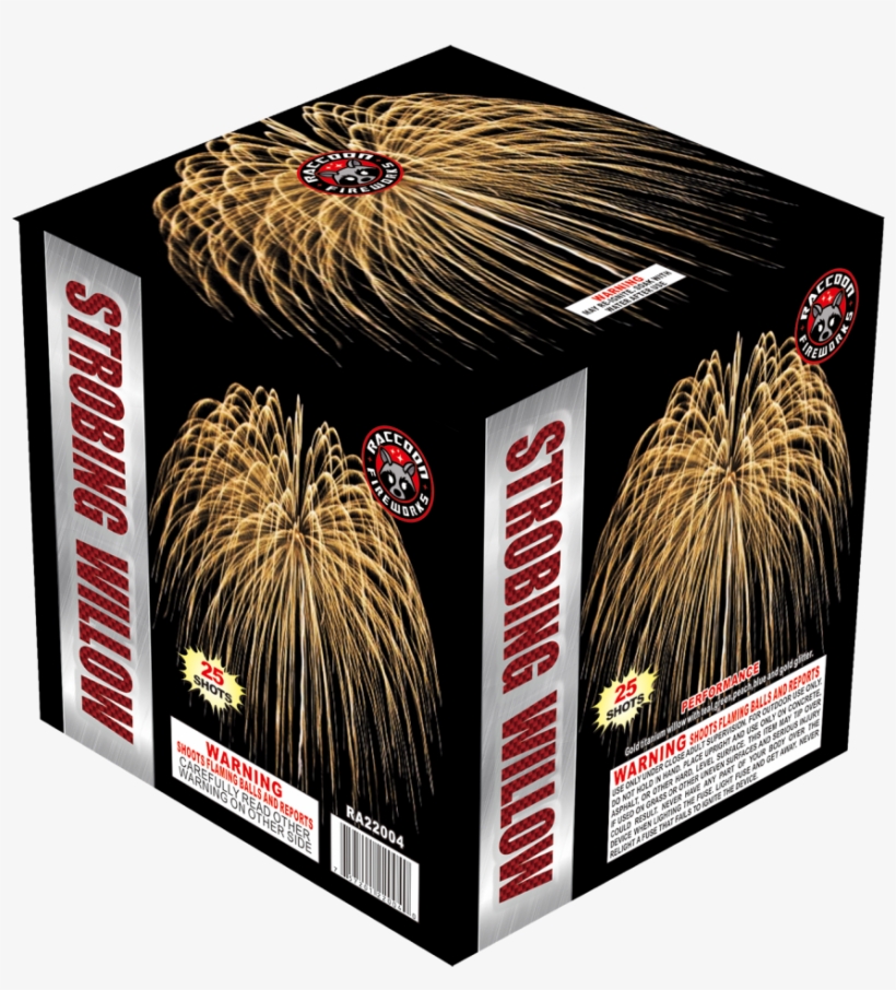 Gold Titanium Willow With Teal, Green, Peach, Blue - Fireworks ...