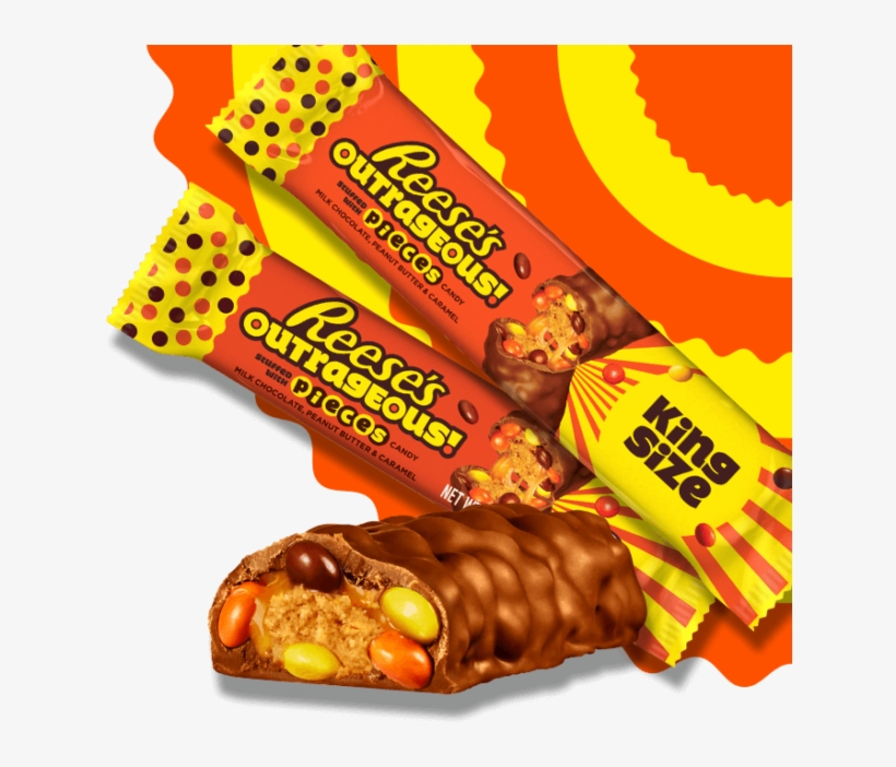 New Reese's Outrageous Bars - Reese's Outrageous Bar - 640x640 PNG ...