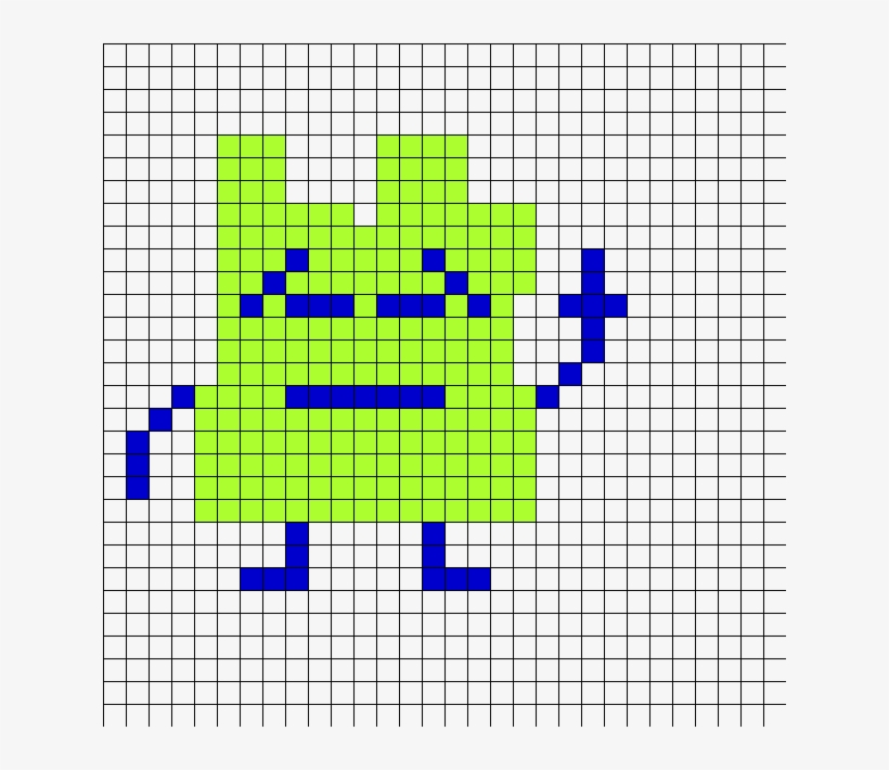 Aqua Teen Hunger Force Ignignokt Mooninite Bead Pattern - Stella Super ...